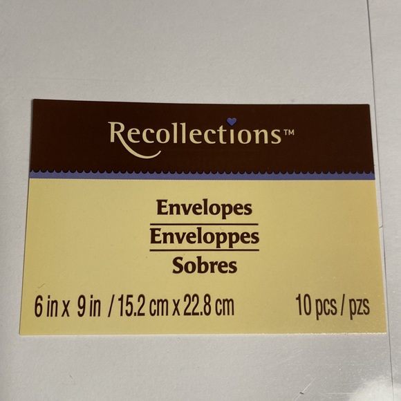 Recollections | Office | 6 Packs Of White Envelopes In Each Pack For 60 ...